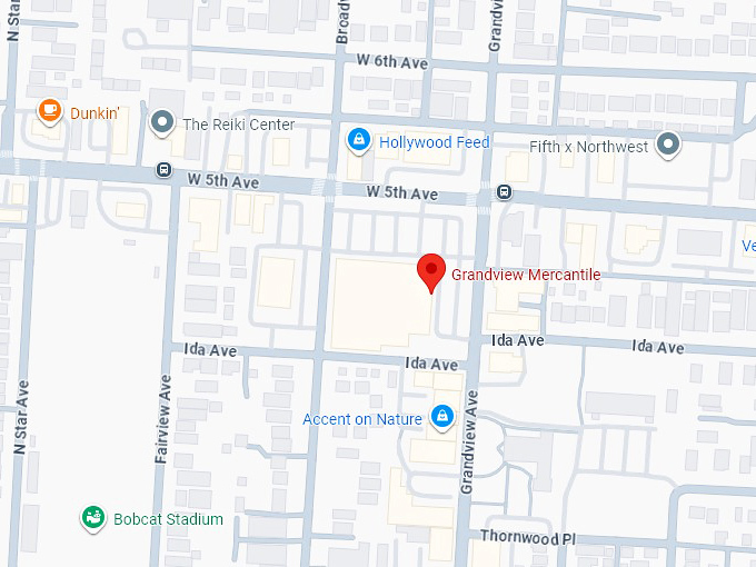 16. grandview mercantile map