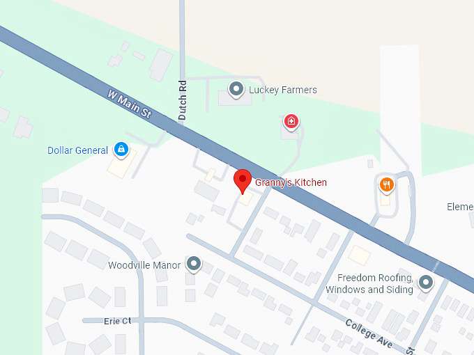 16. granny's kitchen map