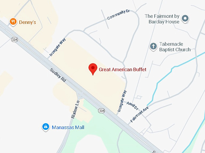 16. great american buffet map
