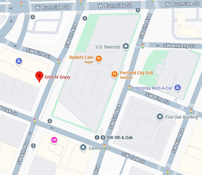 16. grits n&rsquo; gravy map