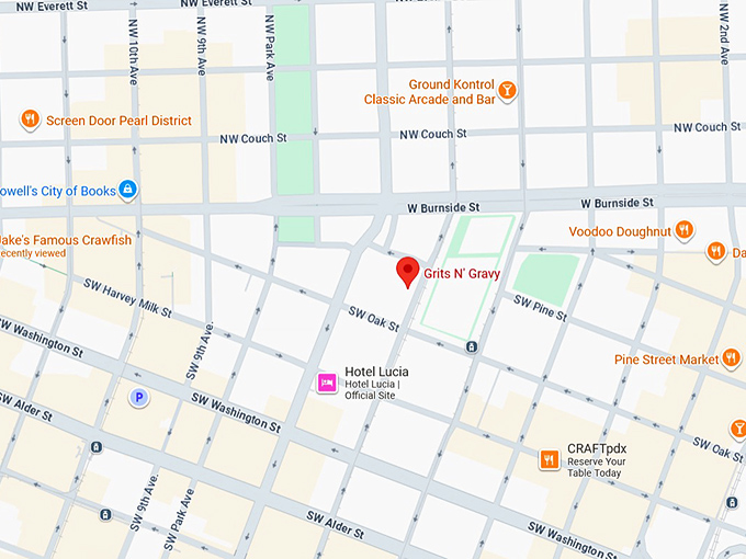 16. grits n' gravy map