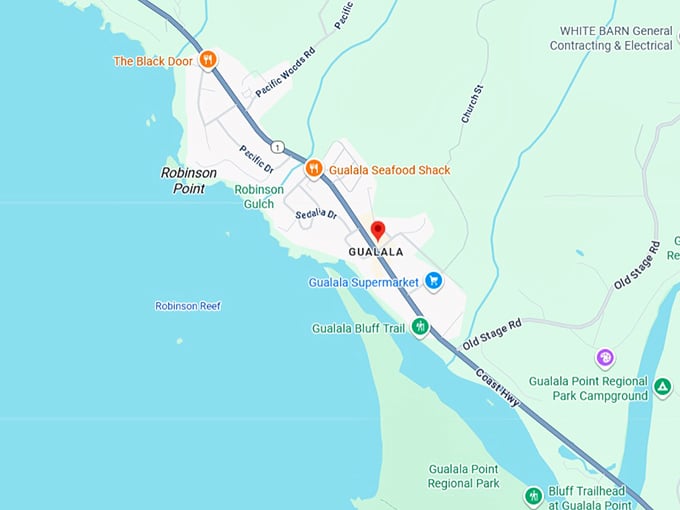 16. gualala map
