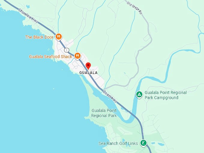 16. gualala map