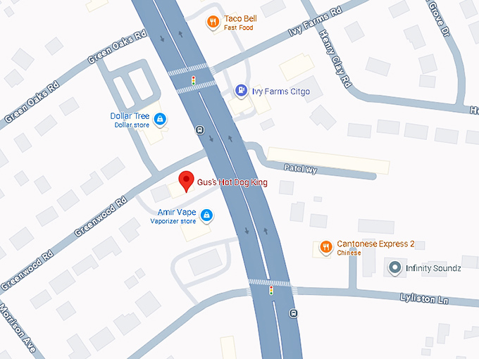 16. gus&rsquo;s hot dog king map