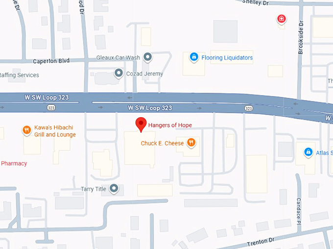 16. hangers of hope map