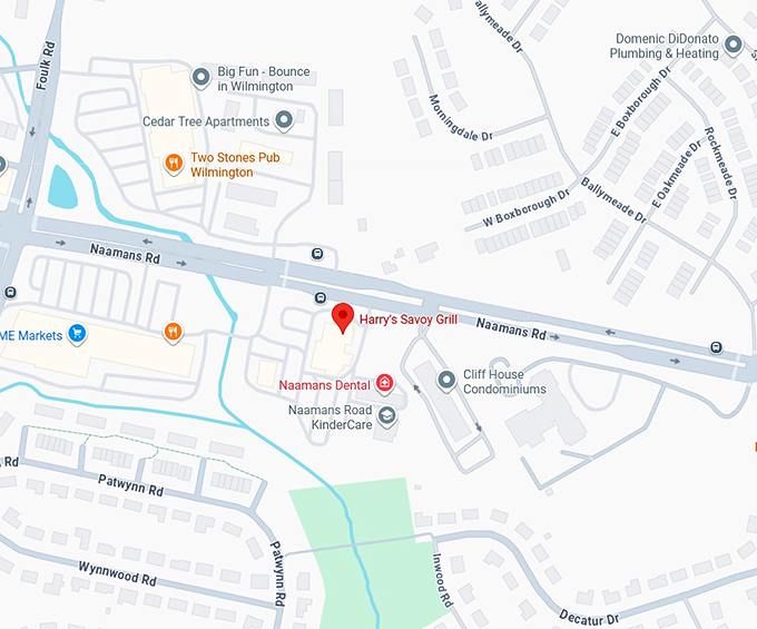 16. harry's savoy grill map