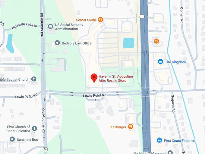 16. haven st. augustine attic resale store map