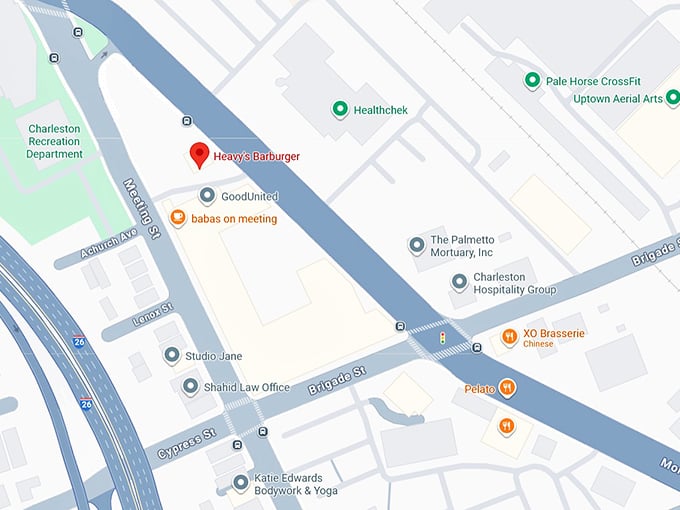 16. heavy's barburger map