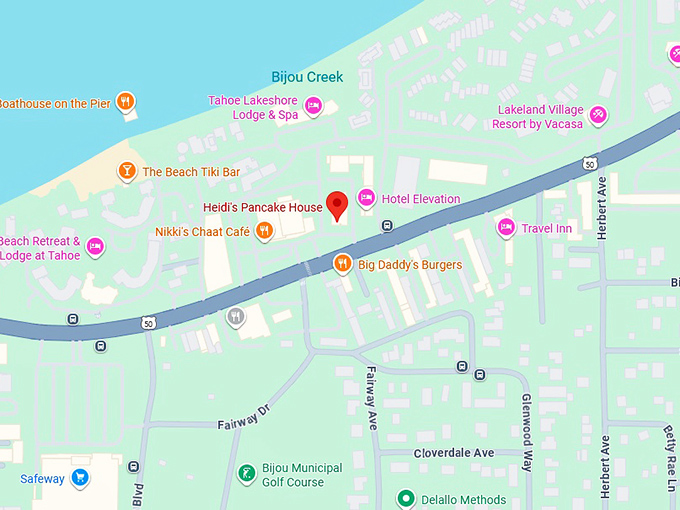 16. heidi's pancake house map