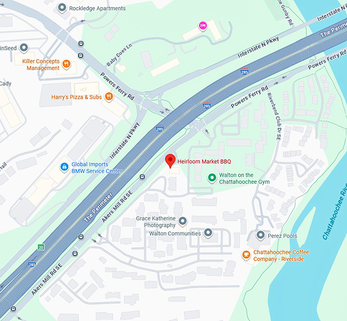 16. heirloom market bbq map