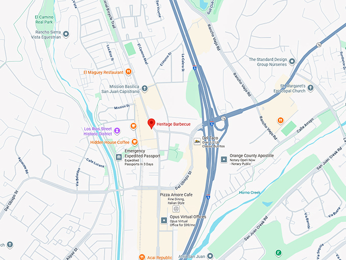 16. heritage barbecue map