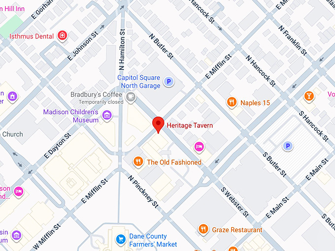 16. heritage tavern map