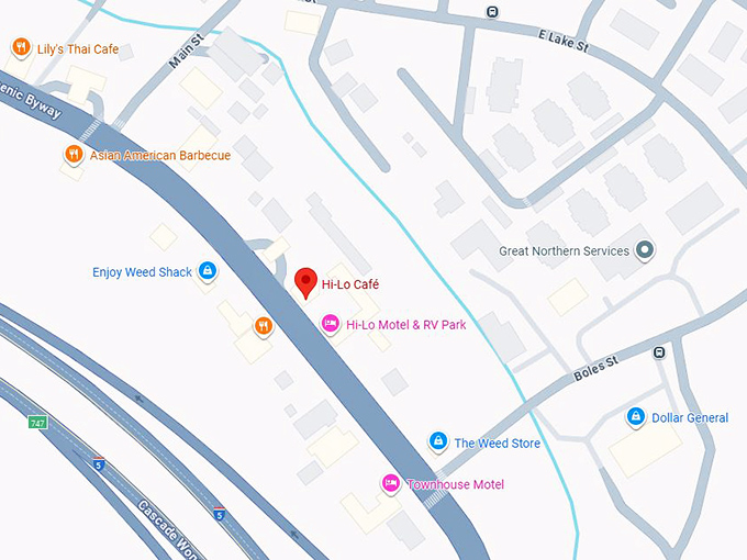 16. hi lo caf&eacute; map