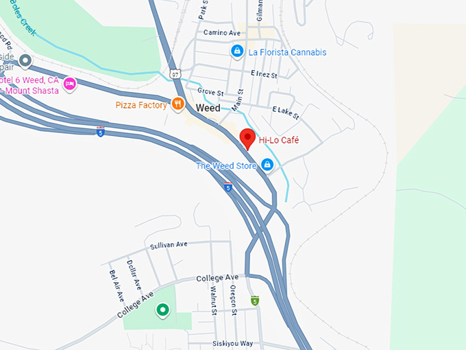 16. hi lo caf&eacute; map