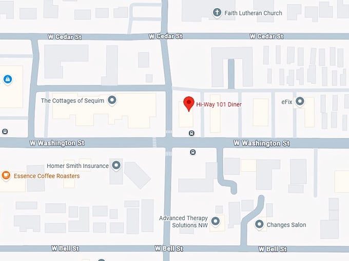 16. hi way 101 diner map