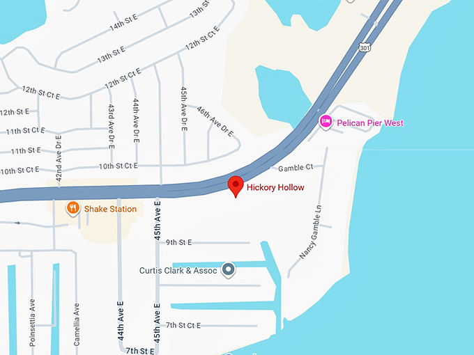 16. hickory hollow map