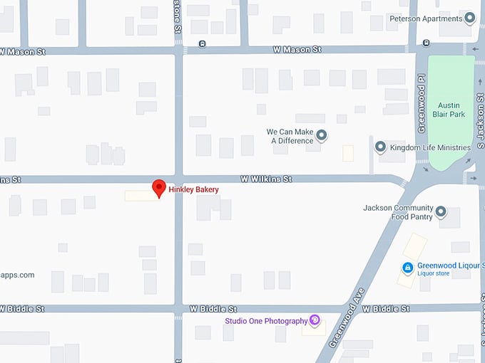 16. hinkley bakery map