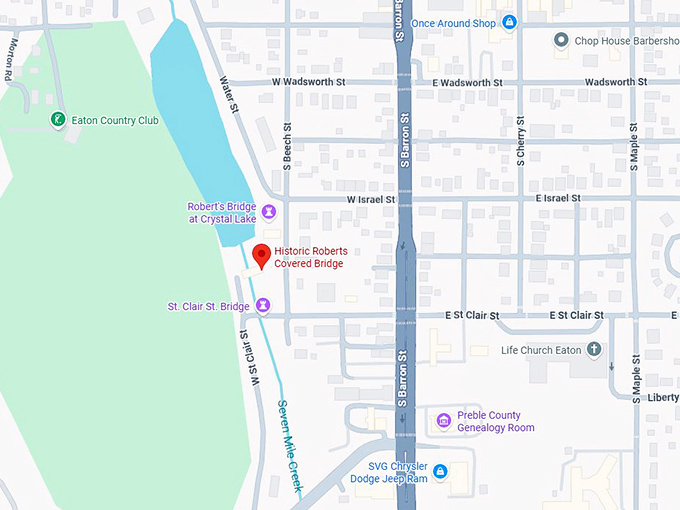 16. historic roberts covered bridge map2