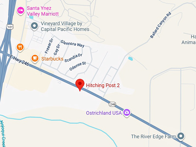 16. hitching post 2 map