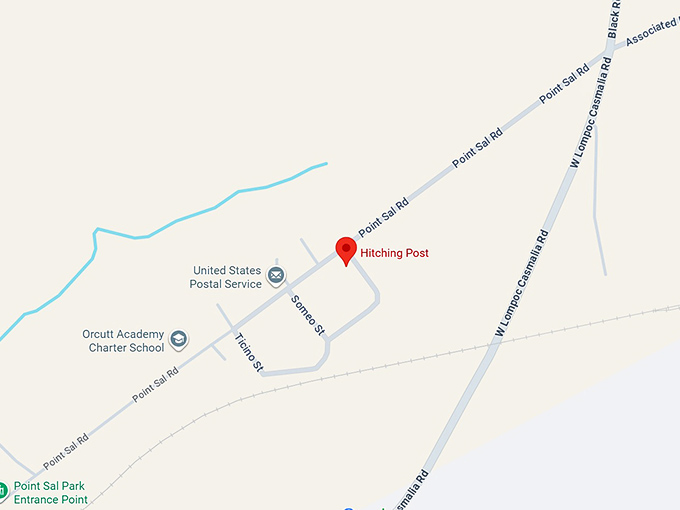 16. hitching post map