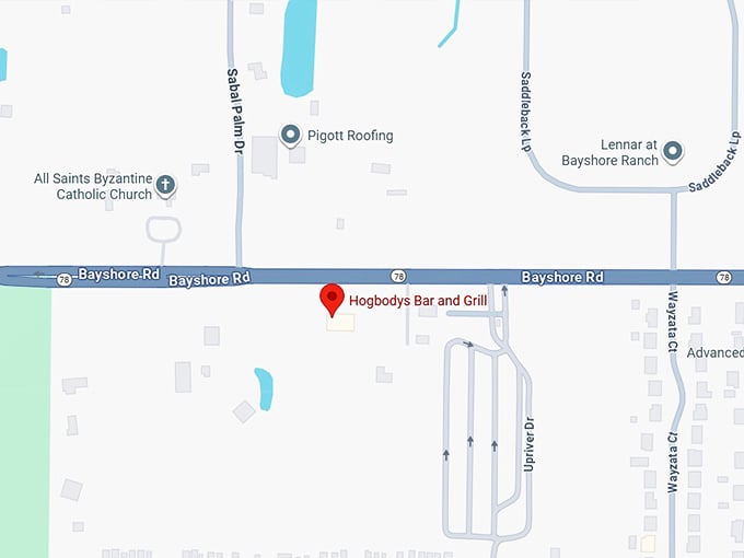 16. hogbodys bar and grill map