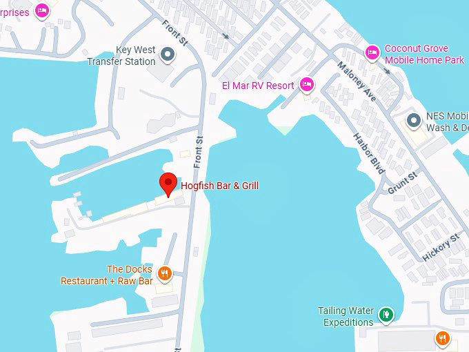 16. hogfish bar & grill map