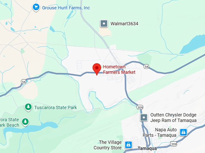 16. hometown farmers market map