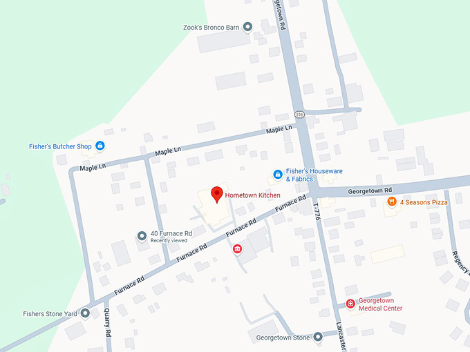 16. hometown kitchen map