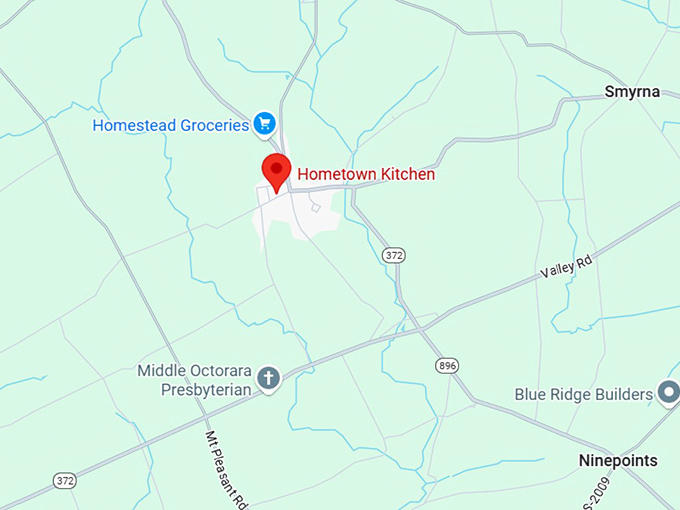 16. hometown kitchen map