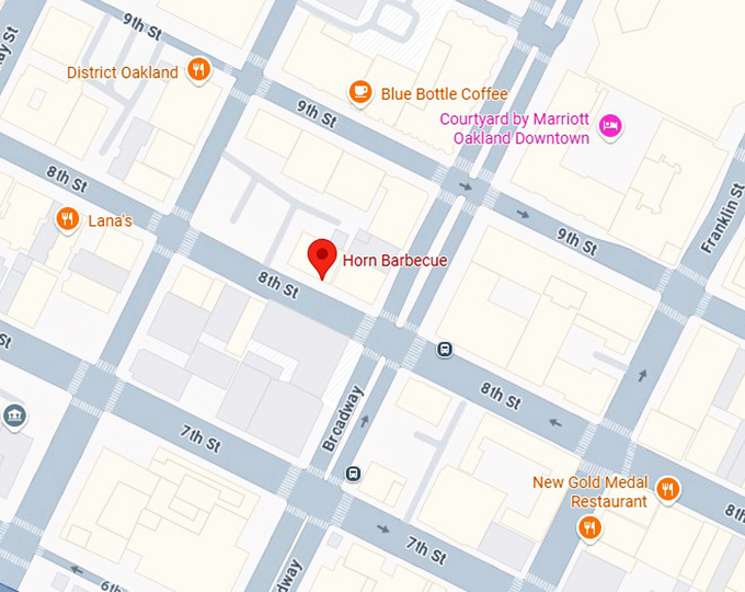 16. horn barbecue map