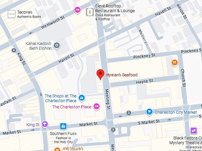 16. hyman's seafood map