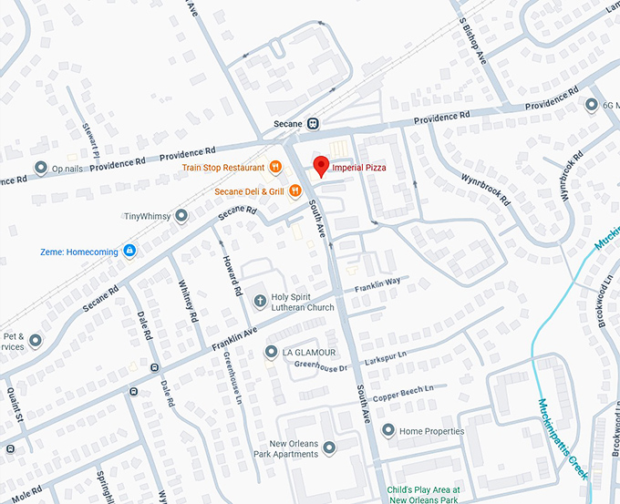 16. imperial pizza map