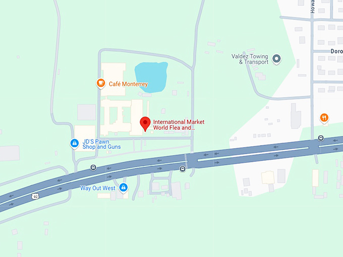 16. international market world flea and farmers market map