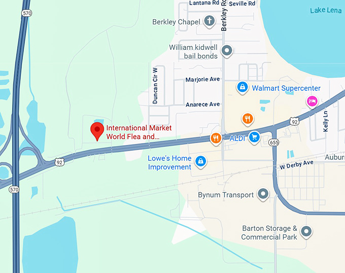 16. international market world flea and farmers market map