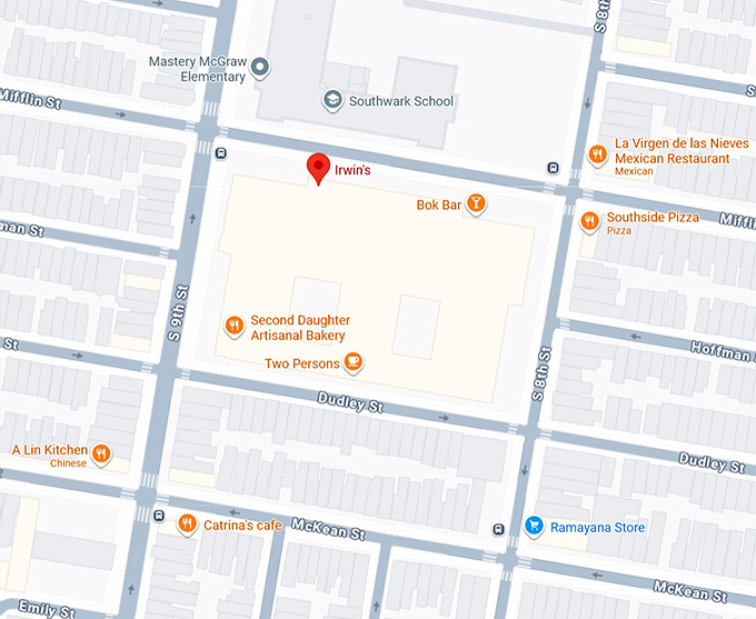 16. irwin&rsquo;s (modern sicilian) map