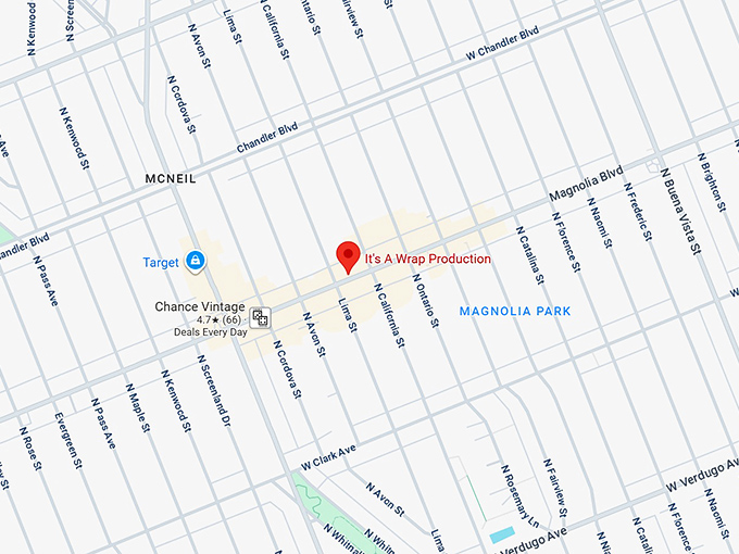 16. it's a wrap production map