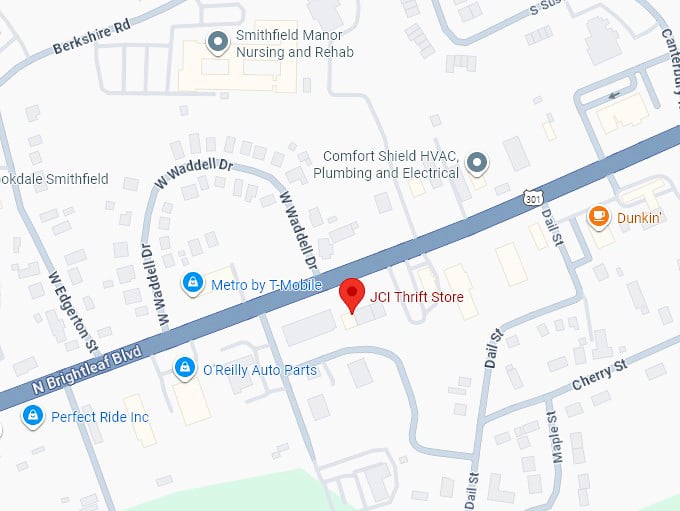 16. jci thrift store map