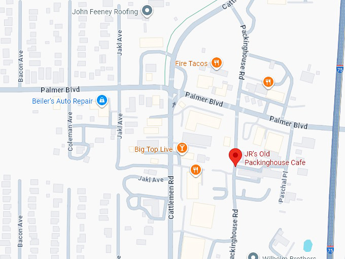 16. jr's old packinghouse cafe map