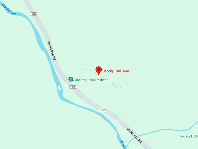 16. jacoby falls trail map