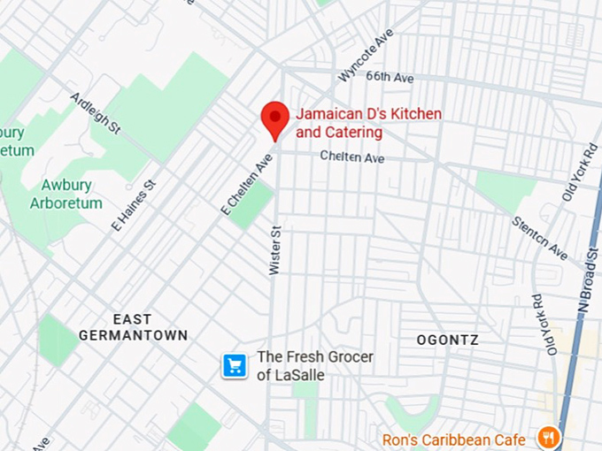 16. jamaican d's kitchen and catering map