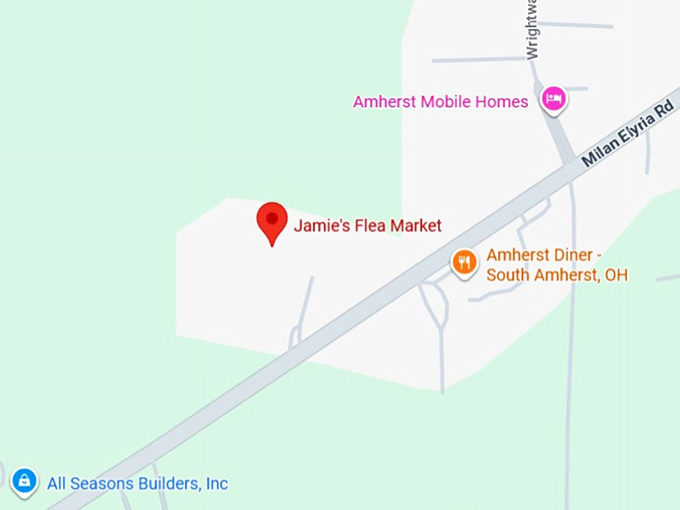 16. jamie's flea market map