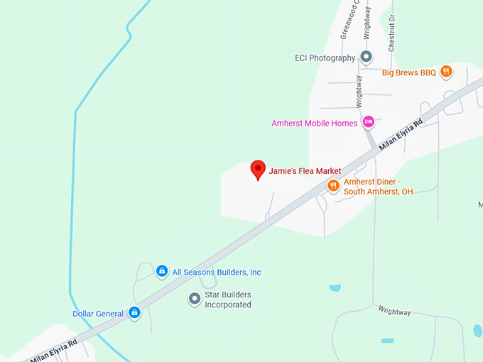 16. jamie's flea market map