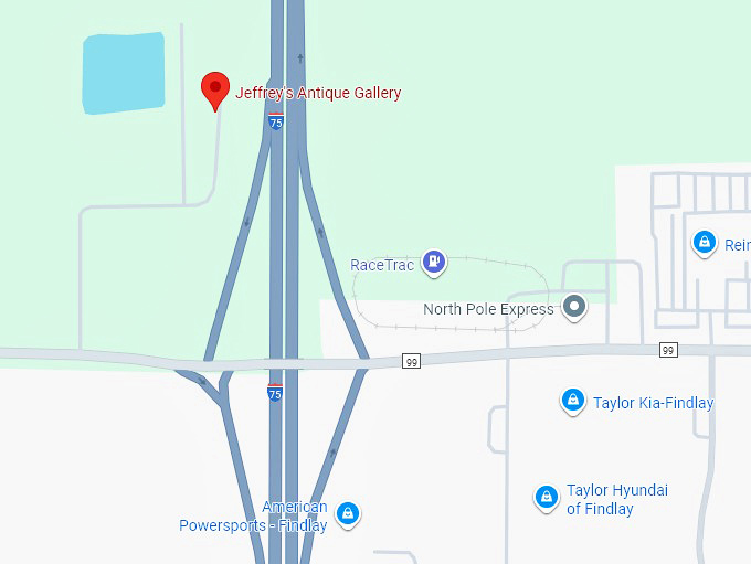 16. jeffrey's antique gallery map