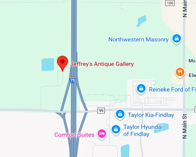 16. jeffrey's antique gallery map
