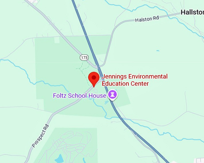 16. jennings environmental education center map