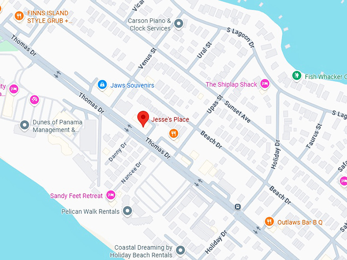 16. jesse&rsquo;s place map