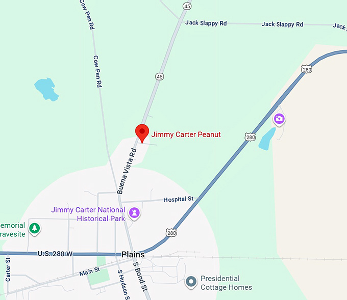 16. jimmy carter peanut map