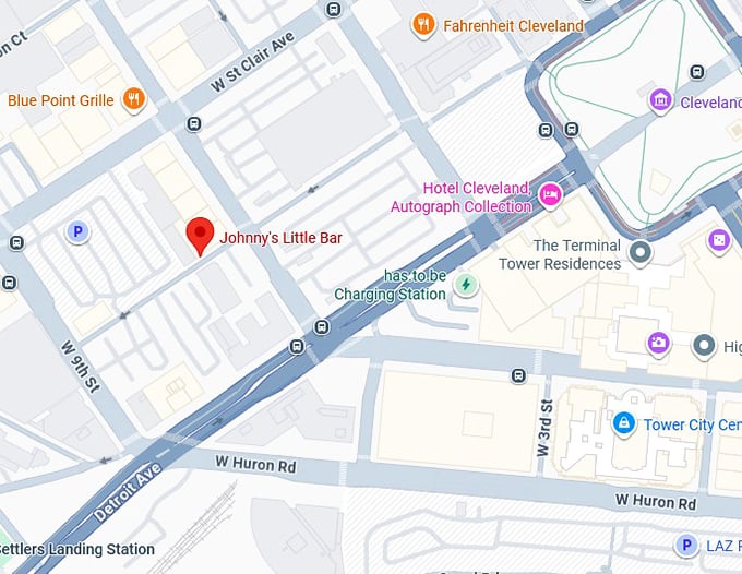 16. johnny's little bar map