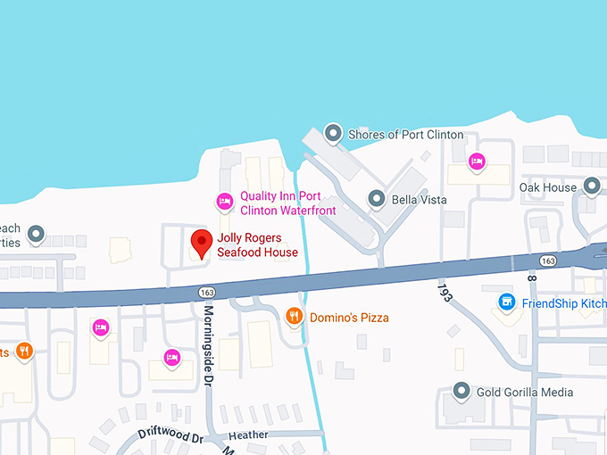 16. jolly rogers seafood house map