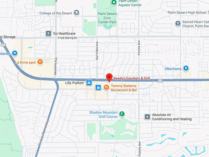 16. keedy's fountain & grill map